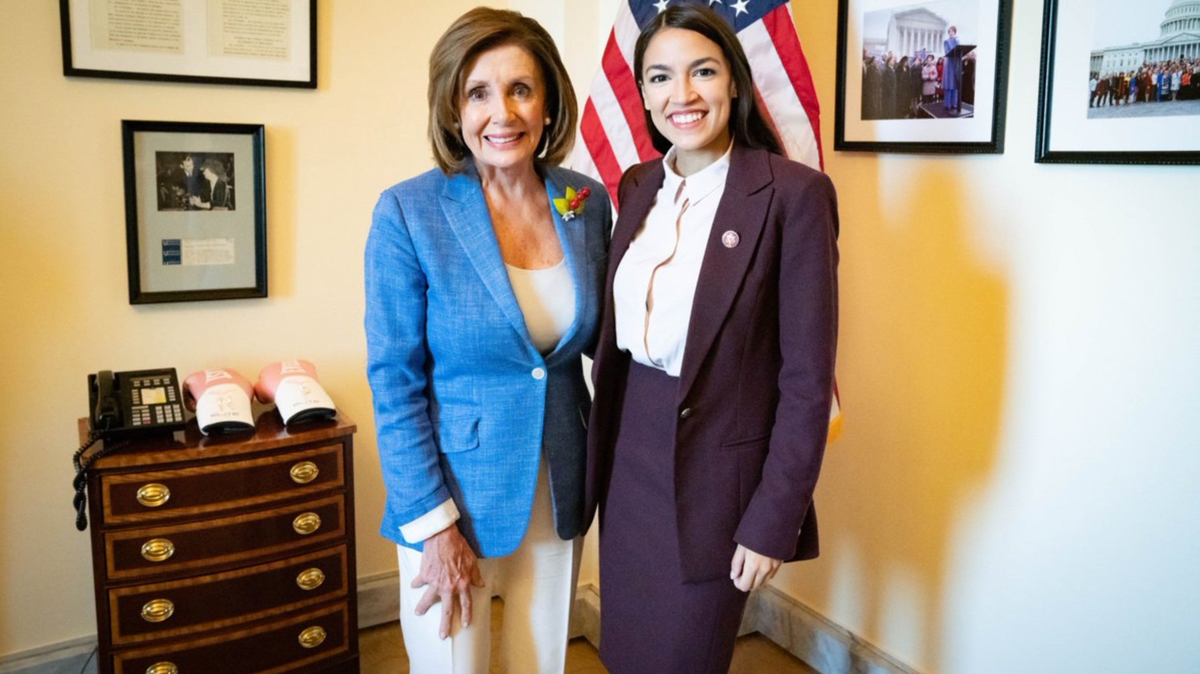 Nancy Pelosi Wants You To Believe She And Aoc Never Had Beef Vice News