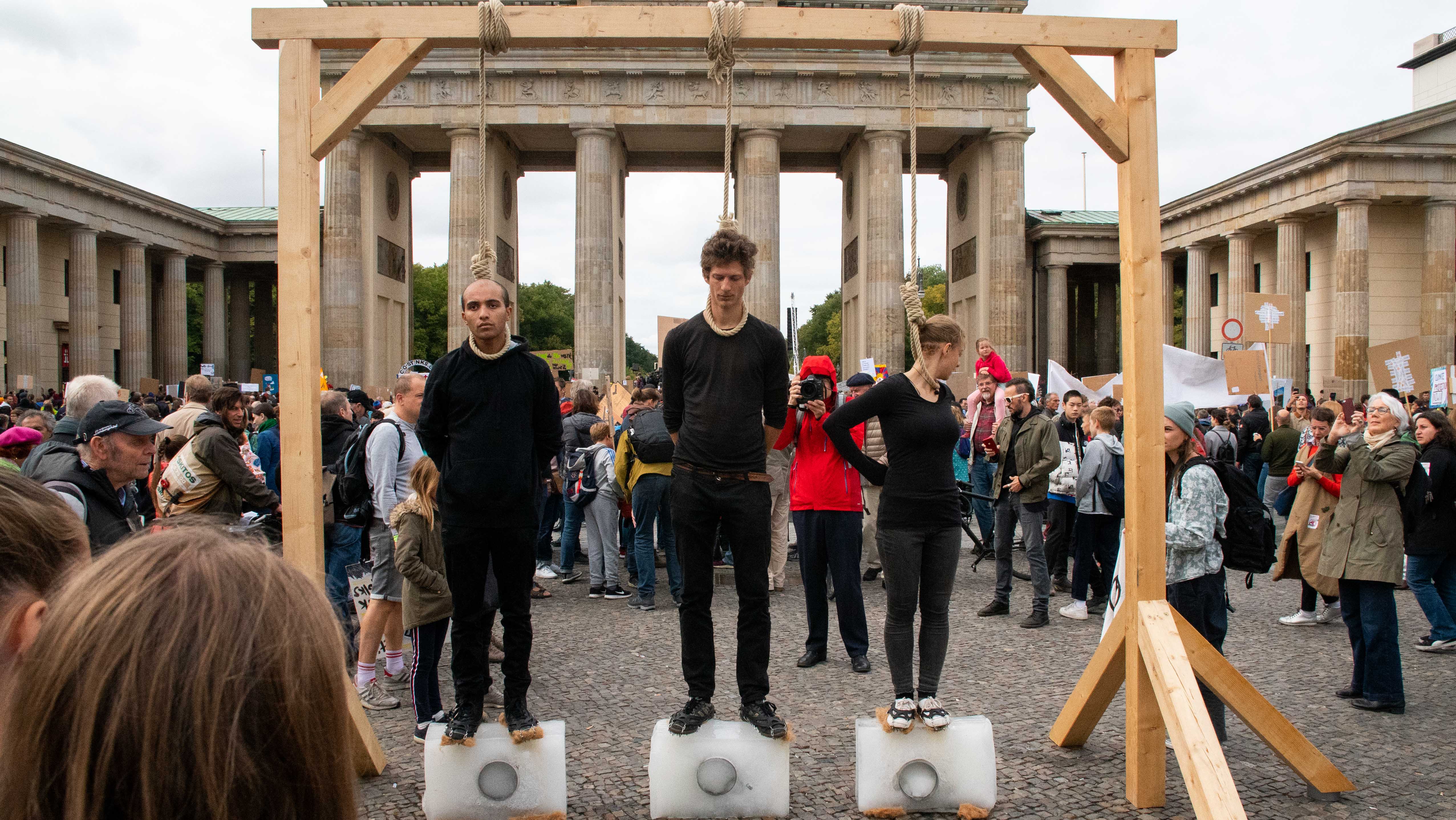 Der Berliner Klimastreik in 10 Fotos Der Berliner Klimastreik in 10 Fotos