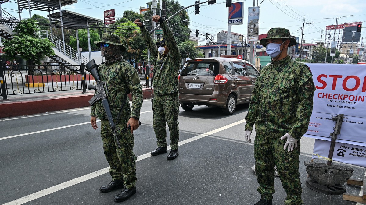 Why Does The Philippines Coronavirus Lockdown Look Like A Military why-does-the-philippines-coronavirus-lockdown-look-like-a-military