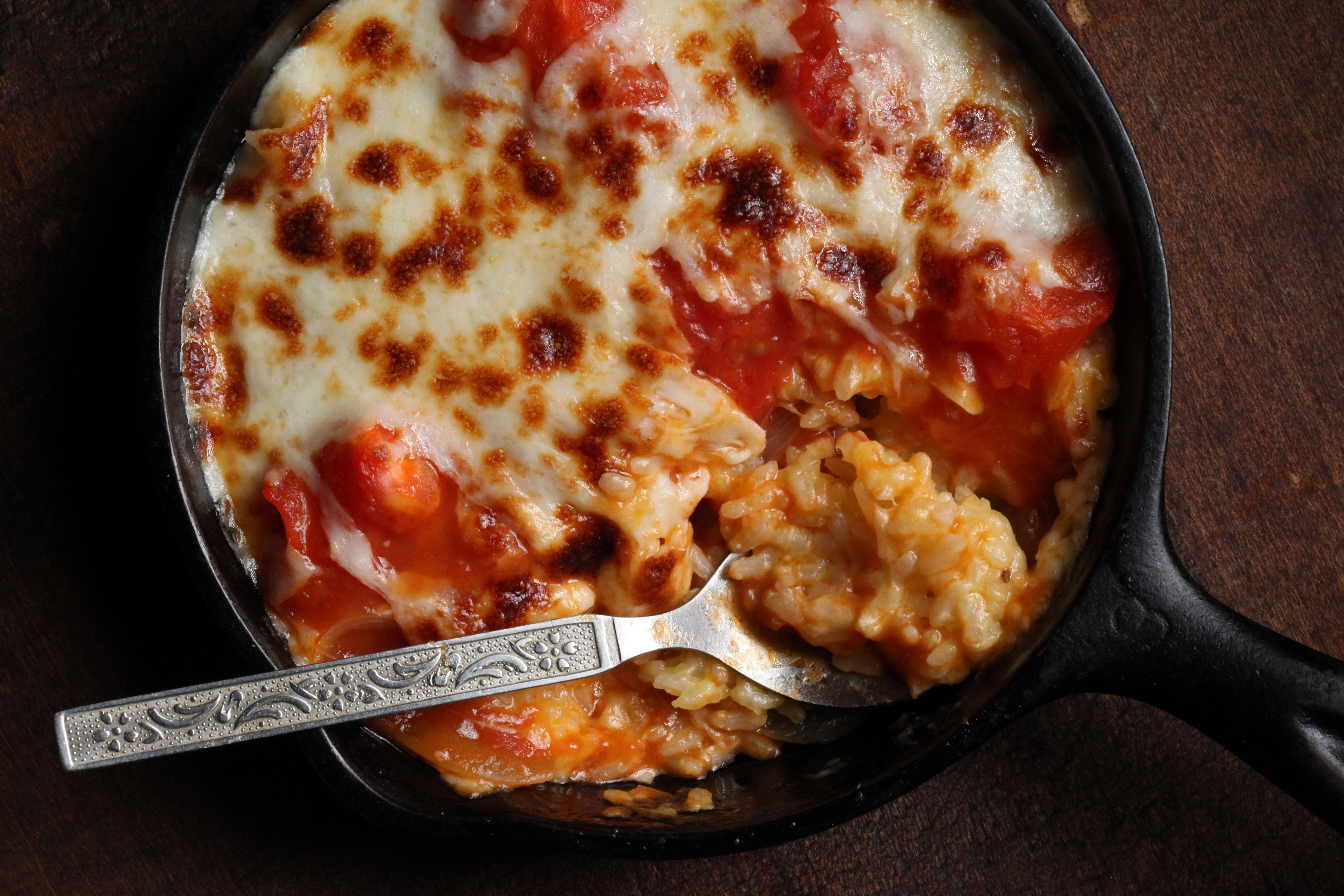 Hong Kong Style Baked Cheesy Rice Recipe