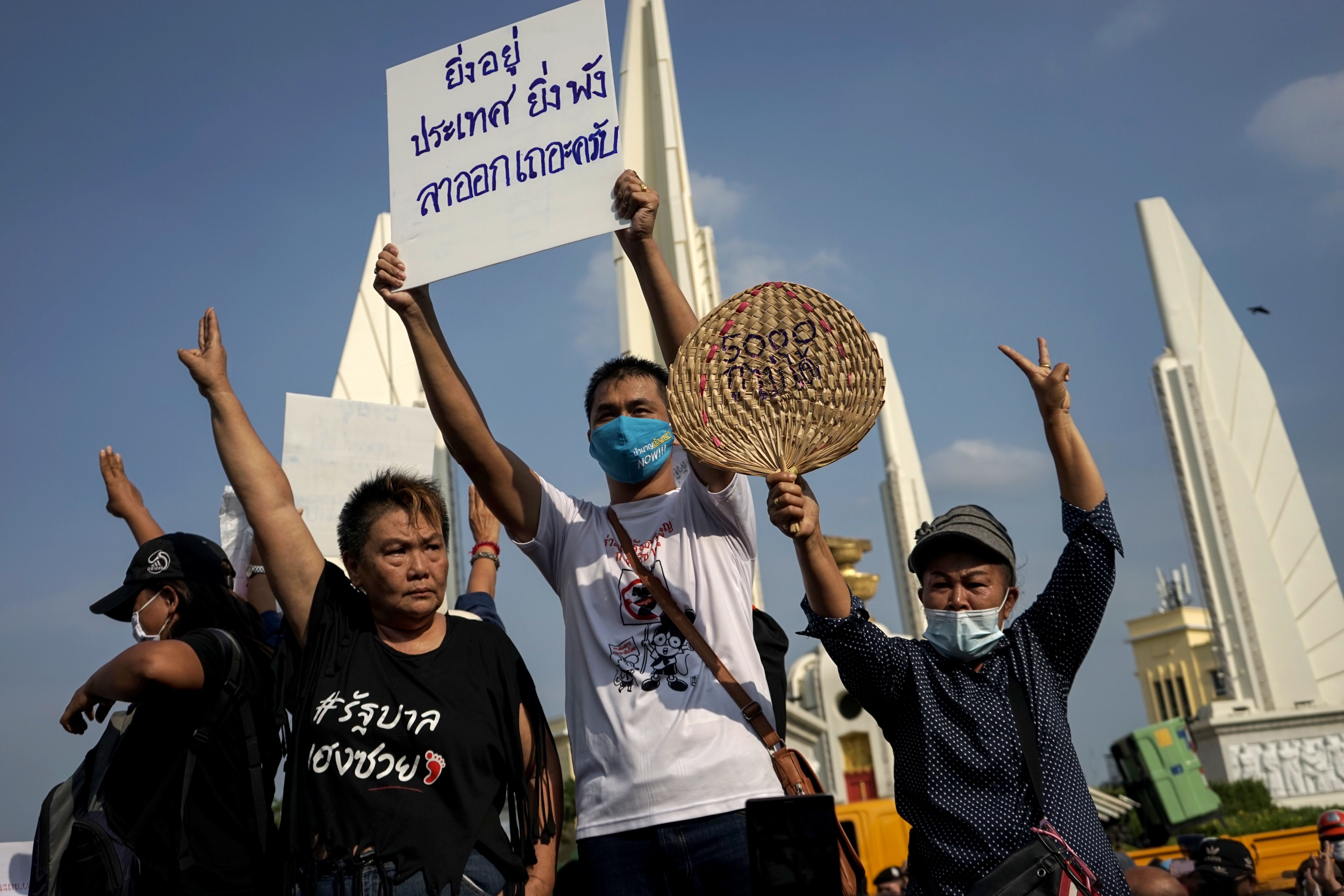 Thailand Sees Largest Anti Government Protests Since 2014 Military Coup